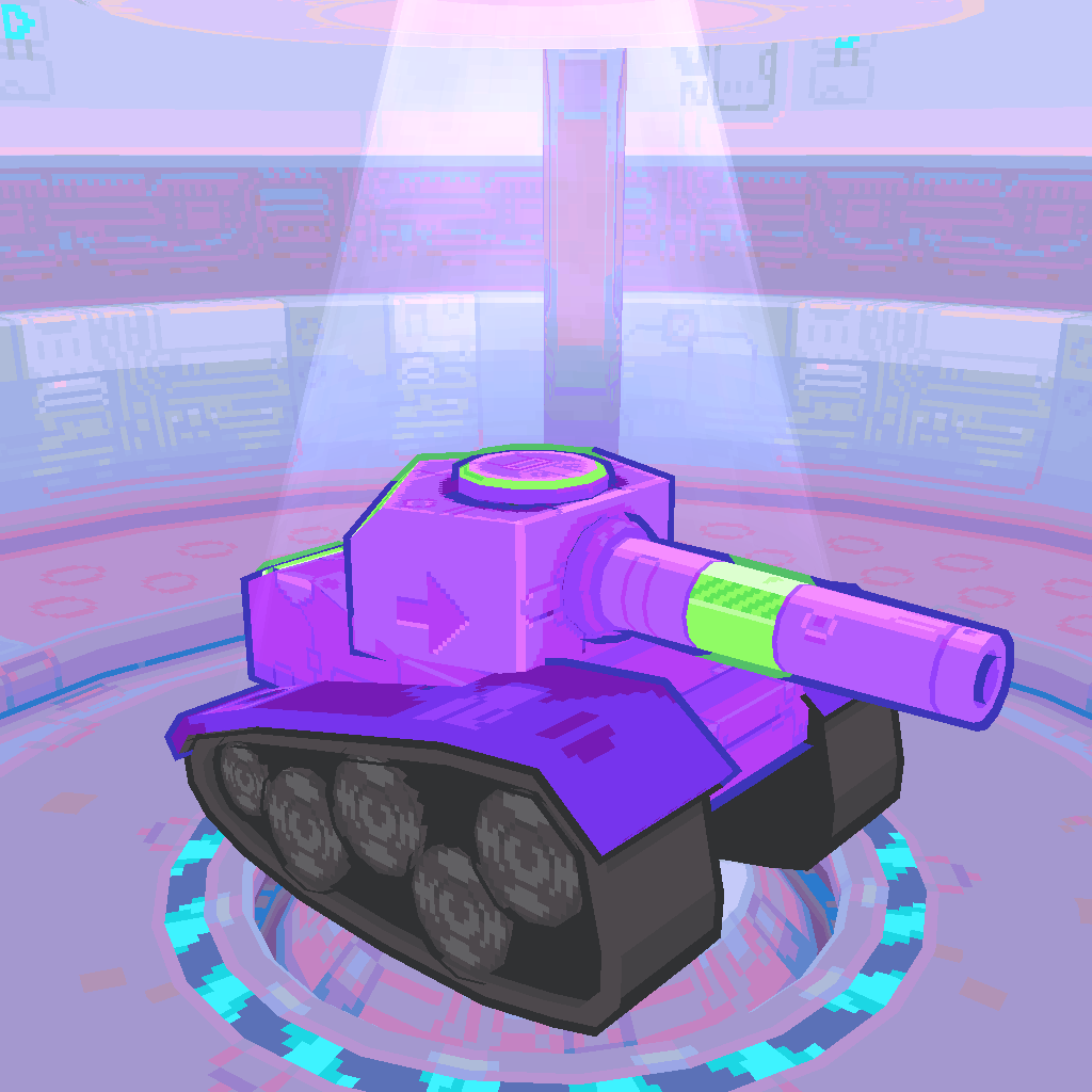 Ultra Violet Chieftain #4239 - Panzerdogs - Tanks - HowRare.is
